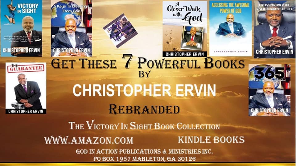 Books by Christopher Ervin | God In Action Publications